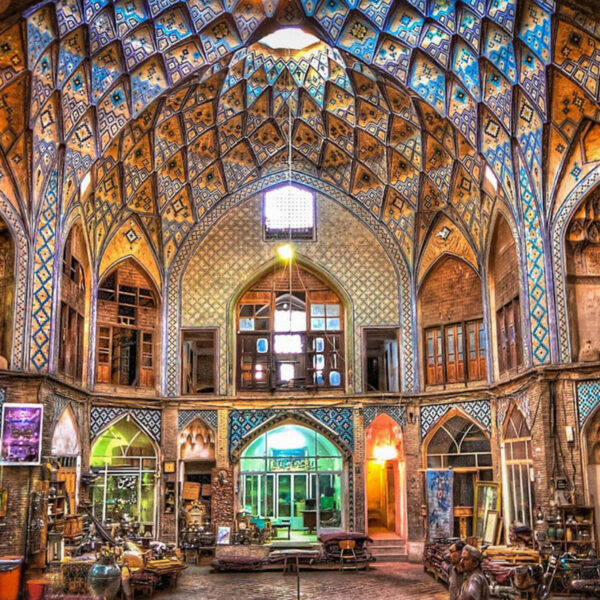 Traditional Bazaar in Kashan, Iran - Iran Visa service